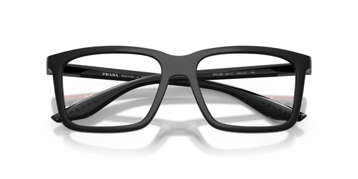 Prada Linea Rossa PS 03SV Eyeglasses For Men’s Plastic Rectangle