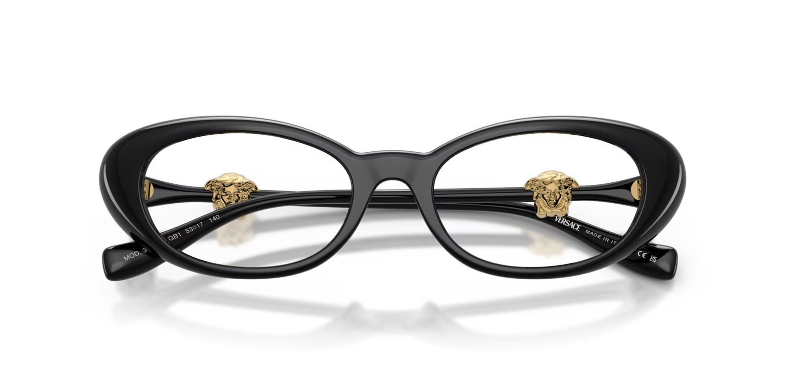 Versace VE3381U Eyeglasses Women’s Oval Plastic